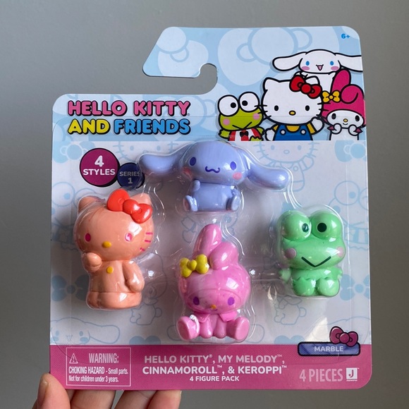 Toys | Hello Kitty And Friends Marble Figure Pack Series 1 | Poshmark